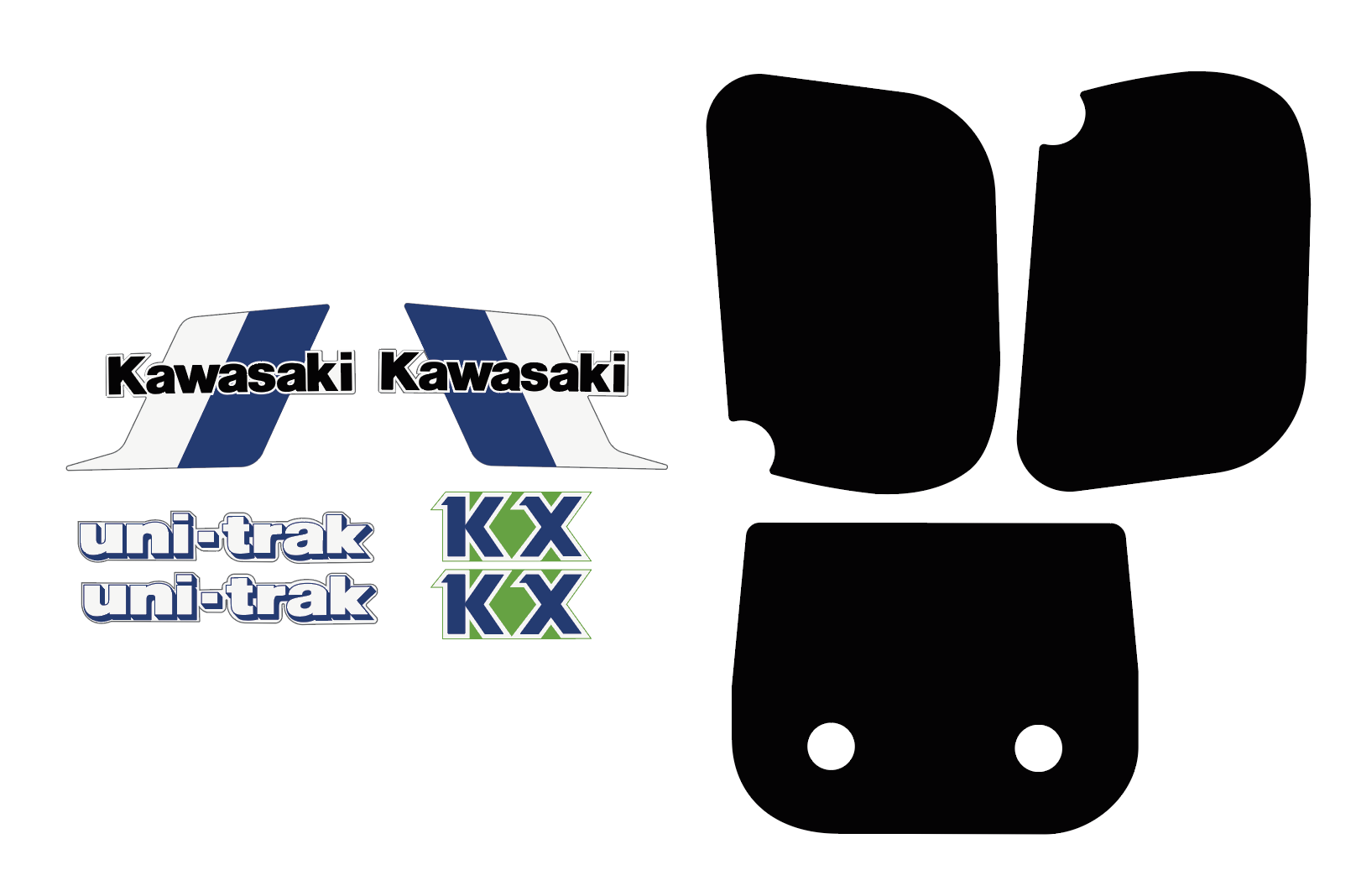 1983 Kawasaki KX Mini Bike Decal Kit – Vintage Reproductions