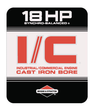 Briggs and Stratton 18HP engine decal – Vintage Reproductions