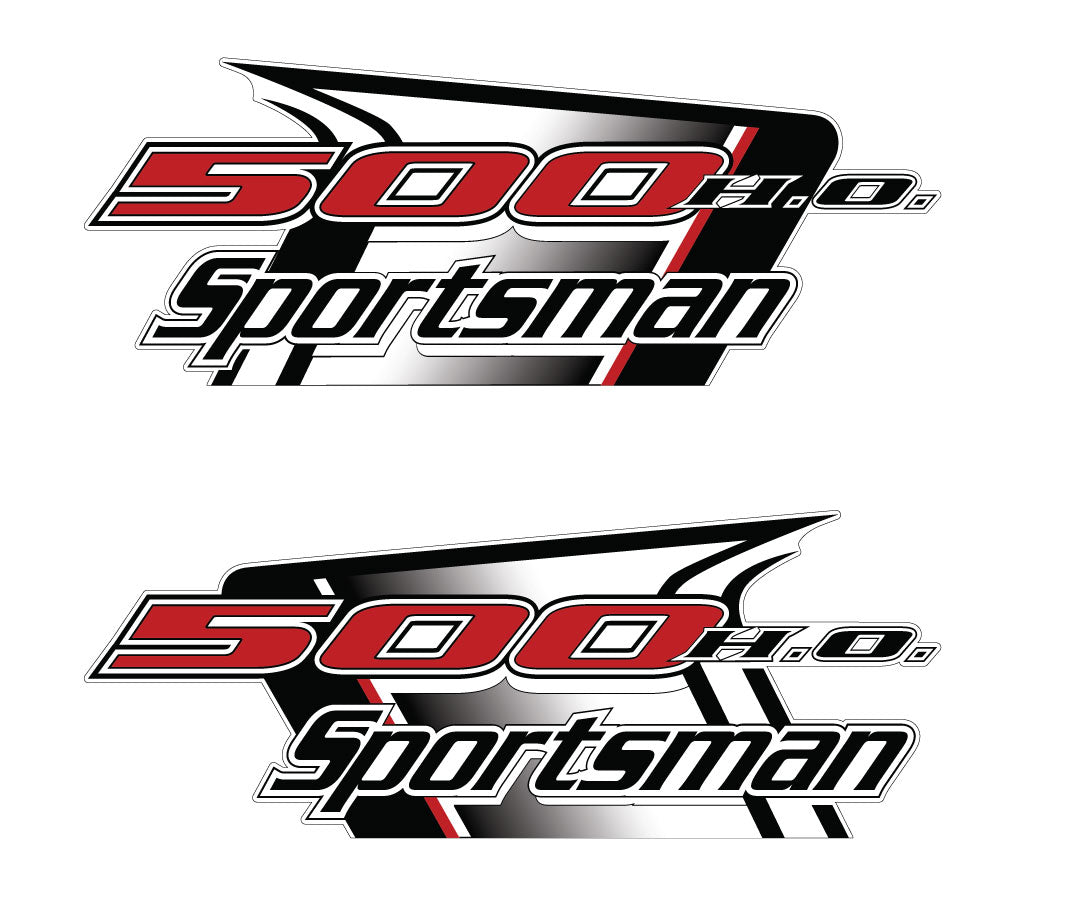 Polaris 500 H.O. Sportsman Side Decals – Vintage Reproductions