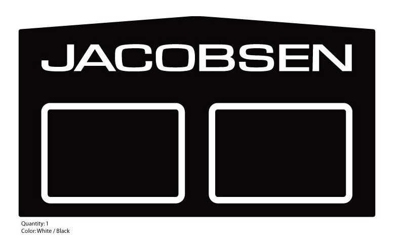 Jacobsen Chief 800 Headlight Option Decal – Vintage Reproductions