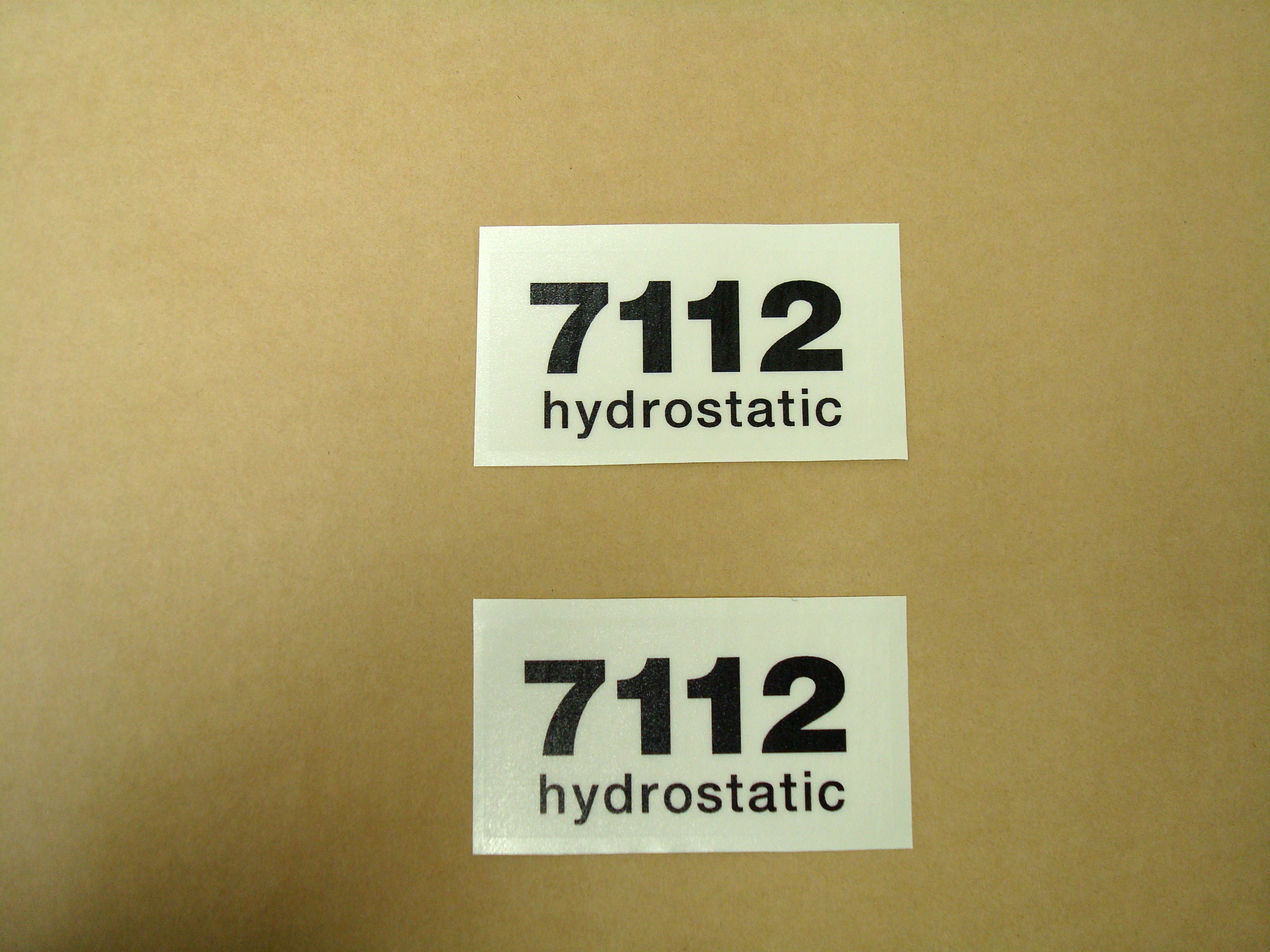 Simplicity 7112 Hydrostatic Decals – Vintage Reproductions