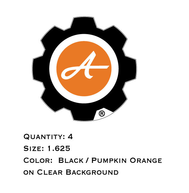 Ariens Snowblower Hubcap Decals – Vintage Reproductions