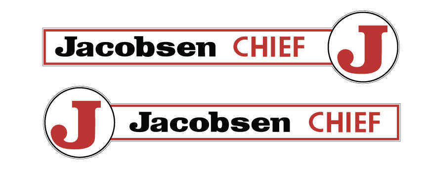 Jacobsen Chief “J” Hood Decal – Vintage Reproductions