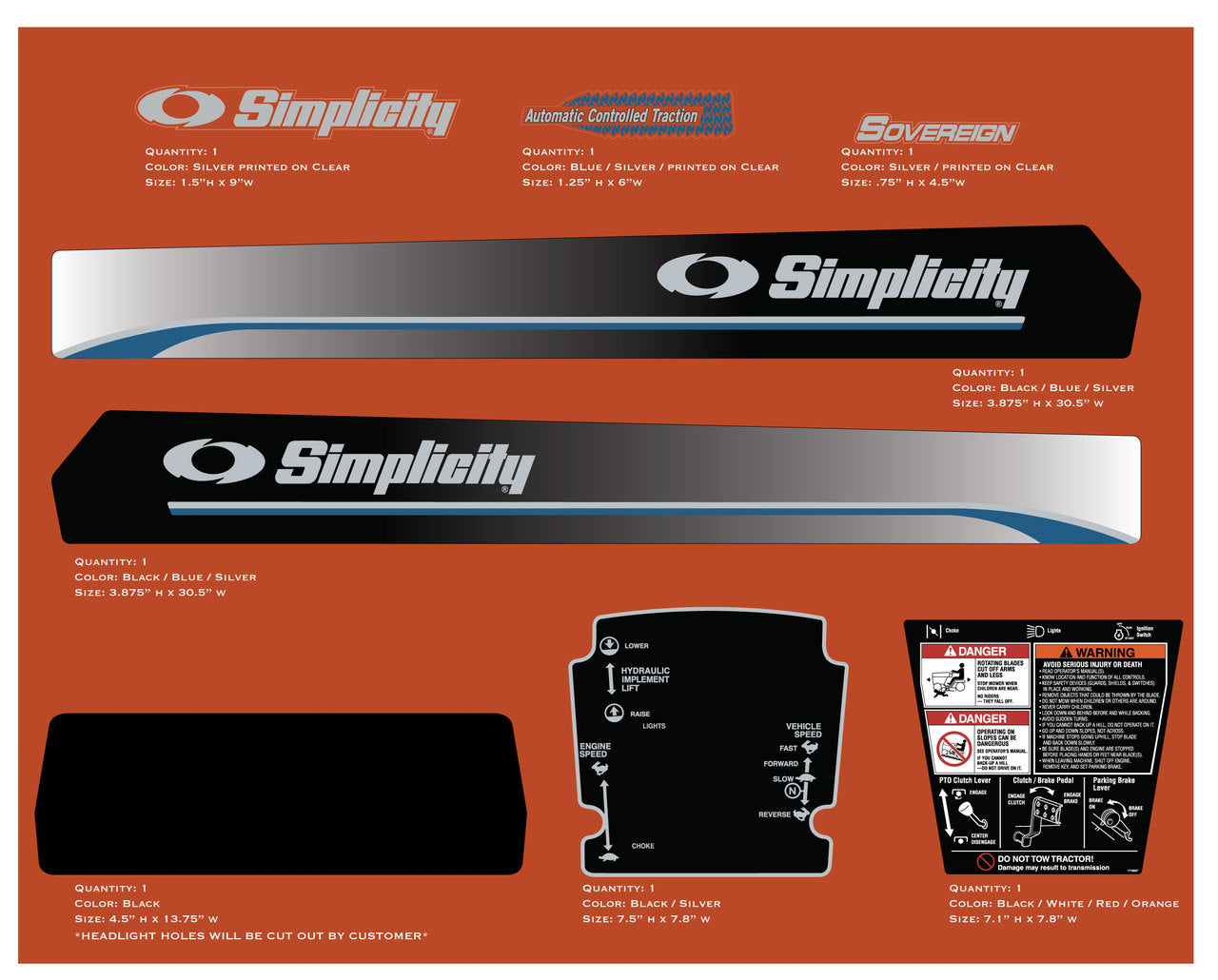 Simplicity Late Model Sovereign kit with Dash Decals – Vintage ...