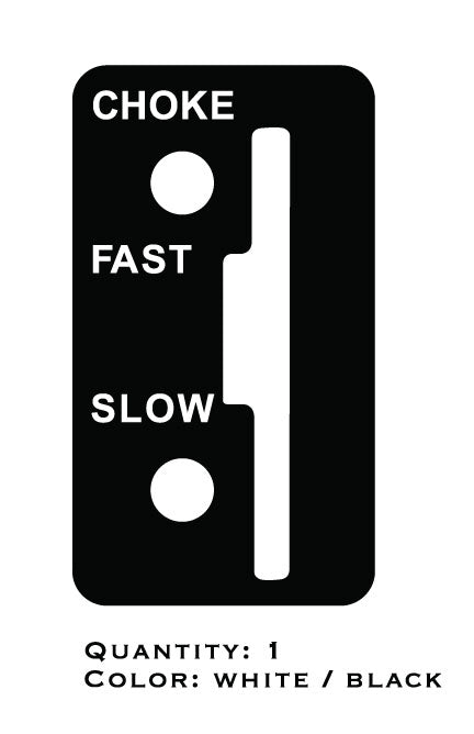 Simplicity 648 Yeoman choke decal – Vintage Reproductions