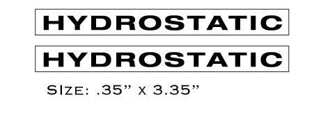 Simplicity Hydrostatic – Vintage Reproductions