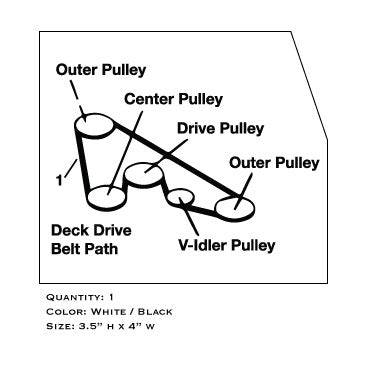 Simplicity Sunstar Mower Deck Decal – Vintage Reproductions